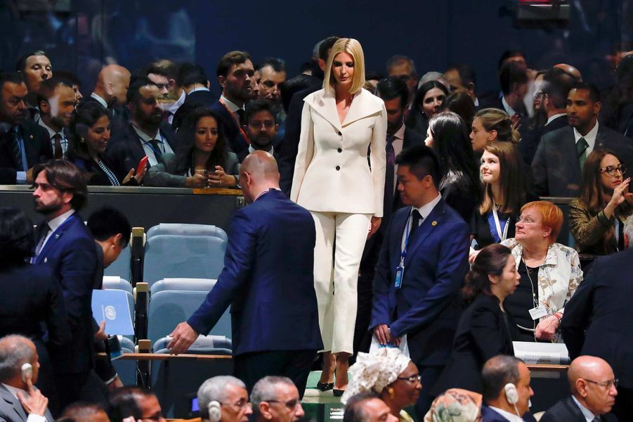 La famille Trump aux premières loges du discours de Donald Trump à l'ONU