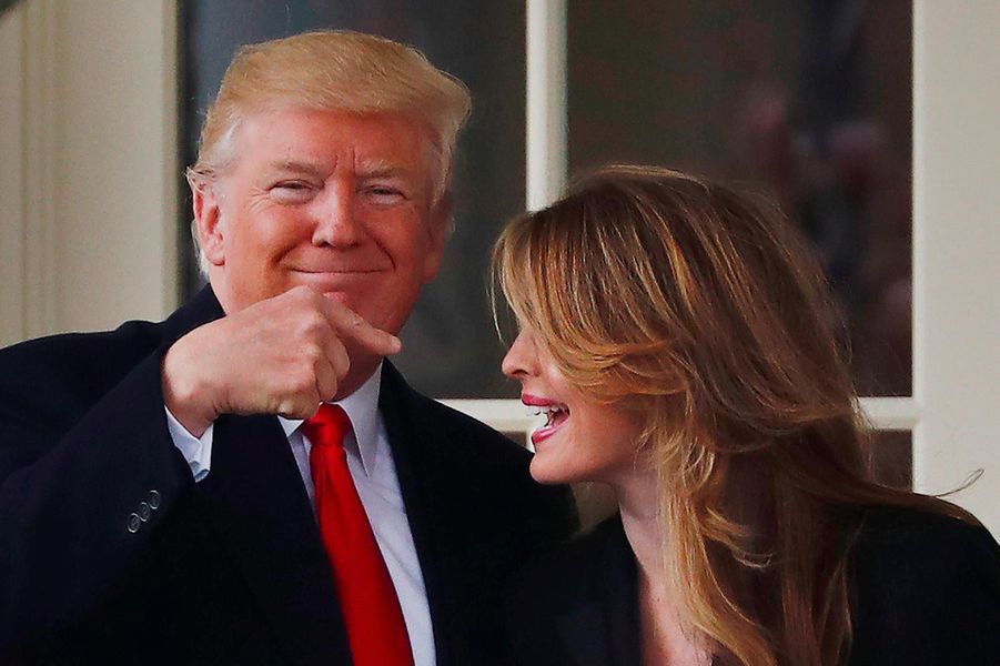 Le chaleureux au revoir de Donald Trump à Hope Hicks