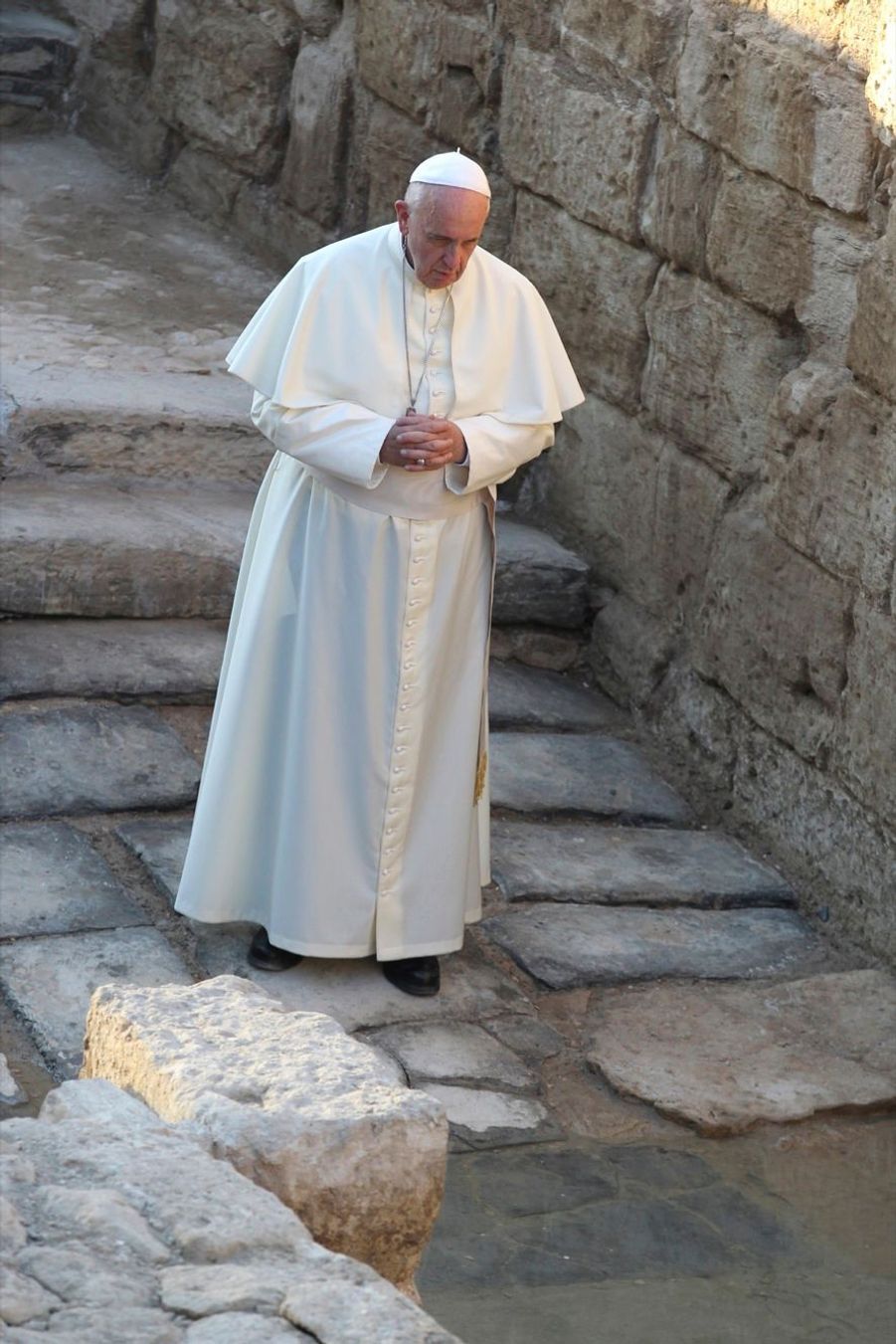 Première étape du voyage en terre sainte - Le pape François en Jordanie