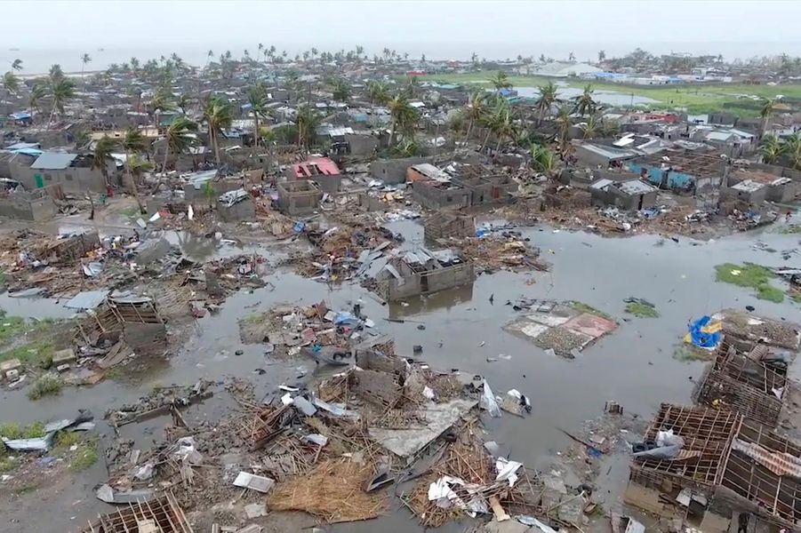 Les ravages du cyclone Idai au Mozambique