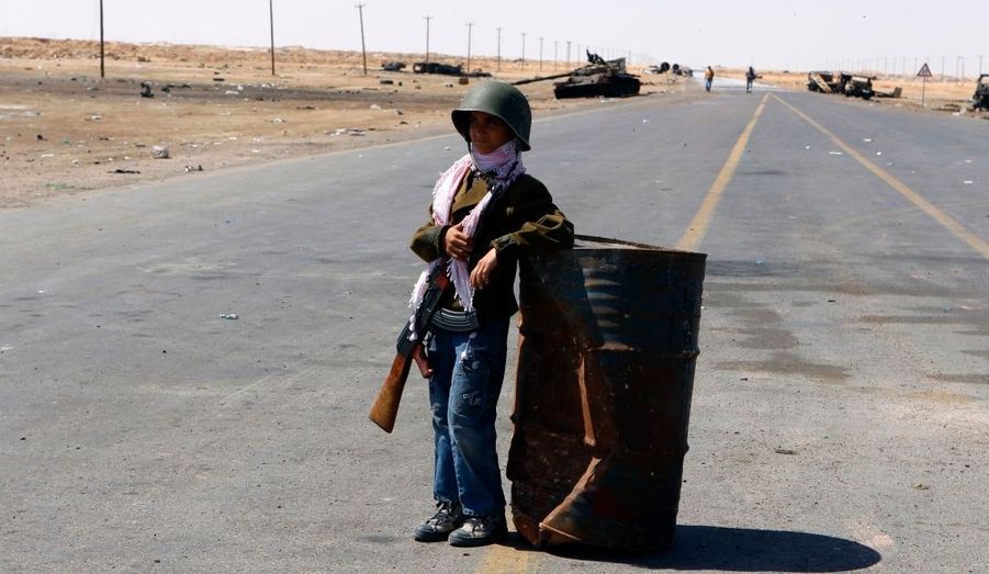 Libye. Les enfants de la guerre en images