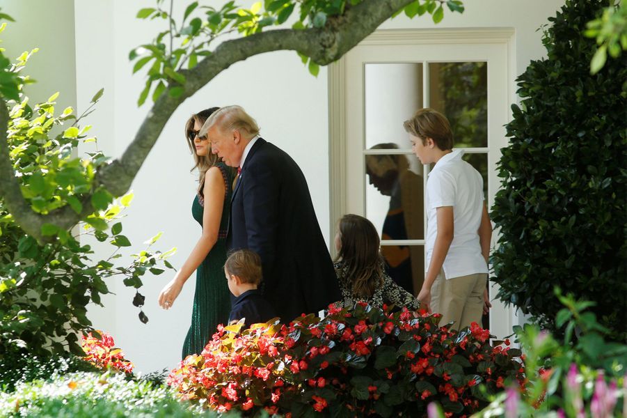 Melania, Ivanka, Jared, Barron, Arabella… Donald Trump en famille à ...