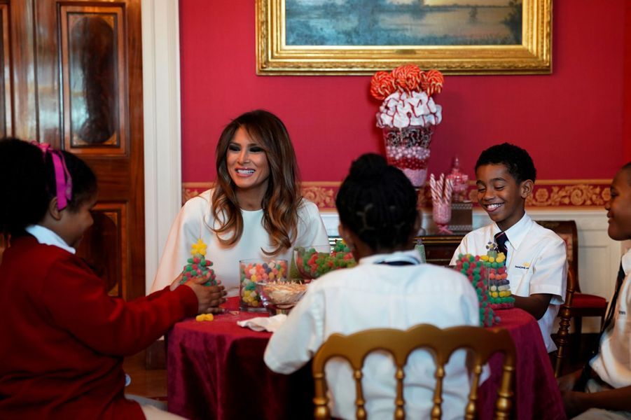 Melania Trump prête pour son premier Noël à la Maison Blanche