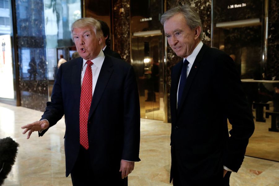 Reçus par Trump, Bernard Arnault et Jack Ma veulent investir aux Etats-Unis