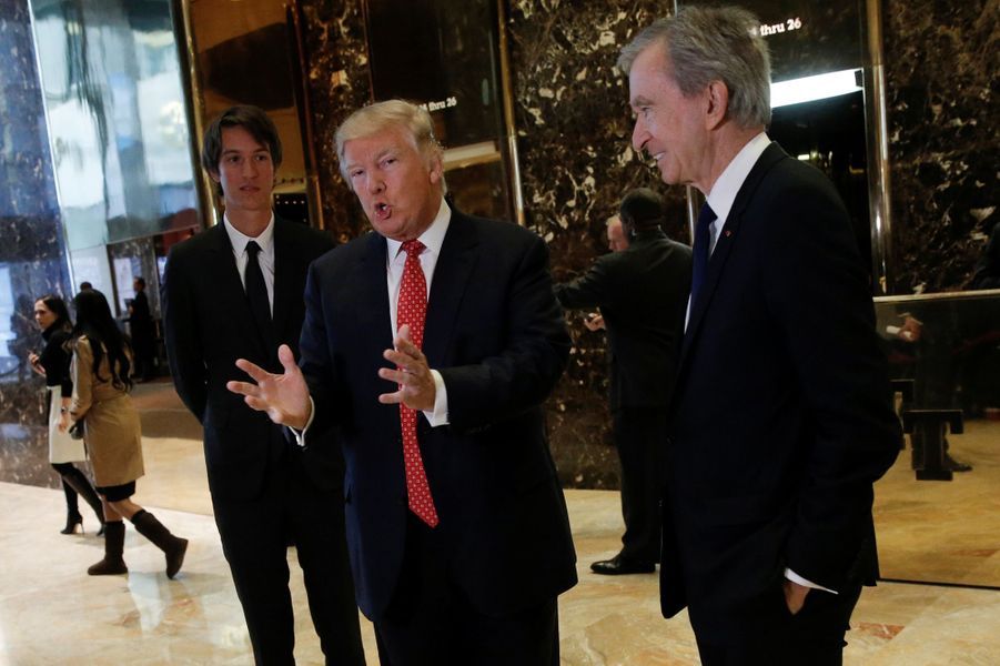Reçus par Trump, Bernard Arnault et Jack Ma veulent investir aux Etats-Unis