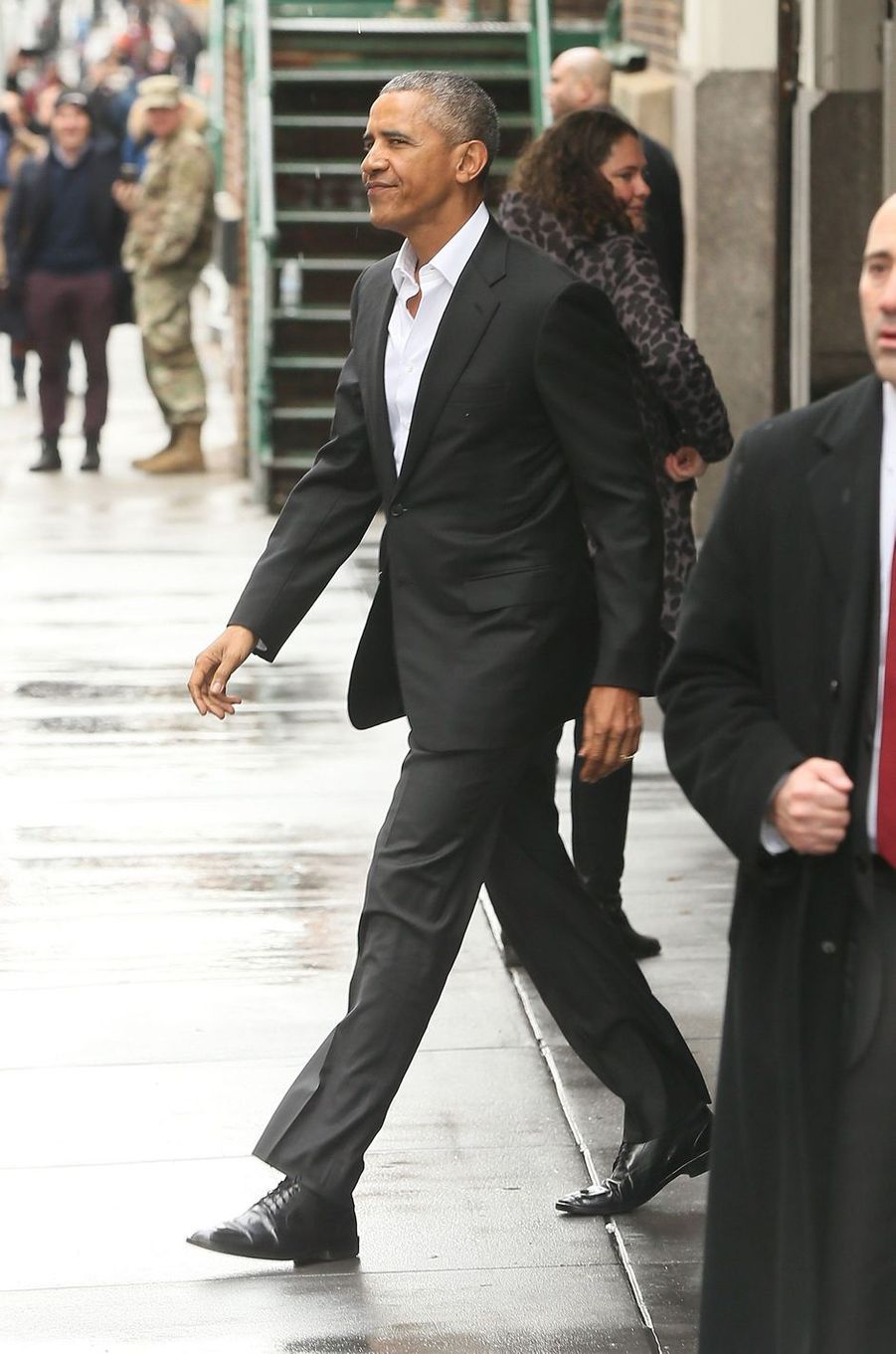 Standing ovation pour les Obama et Bono dans un restaurant de New York