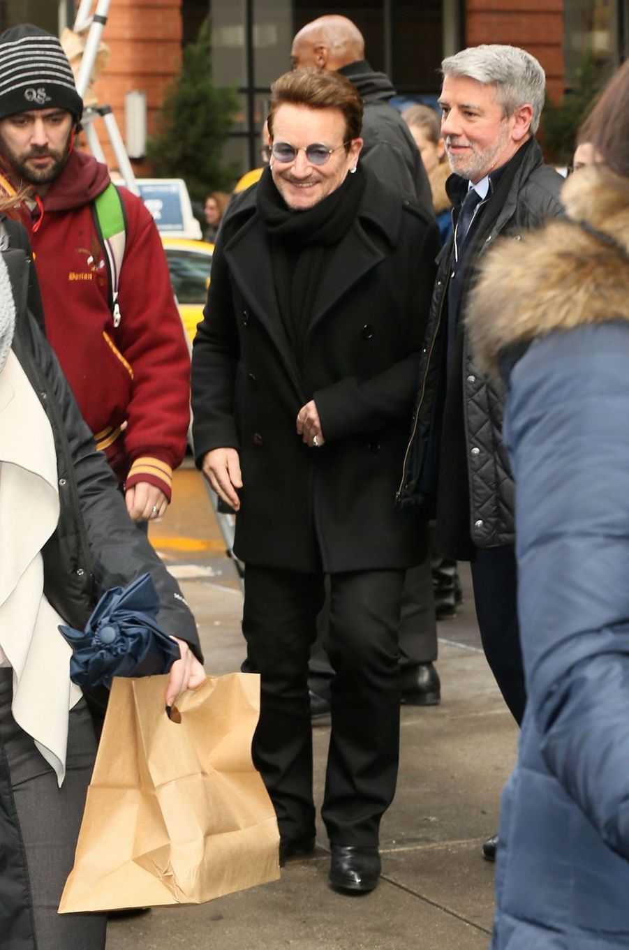 Standing ovation pour les Obama et Bono dans un restaurant de New York