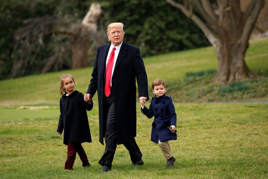 Un weekend studieux et en famille pour Donald Trump