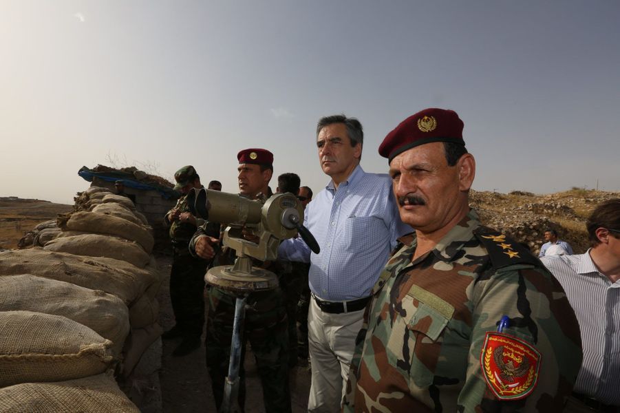 François Fillon: son voyage au Kurdistan irakien en images