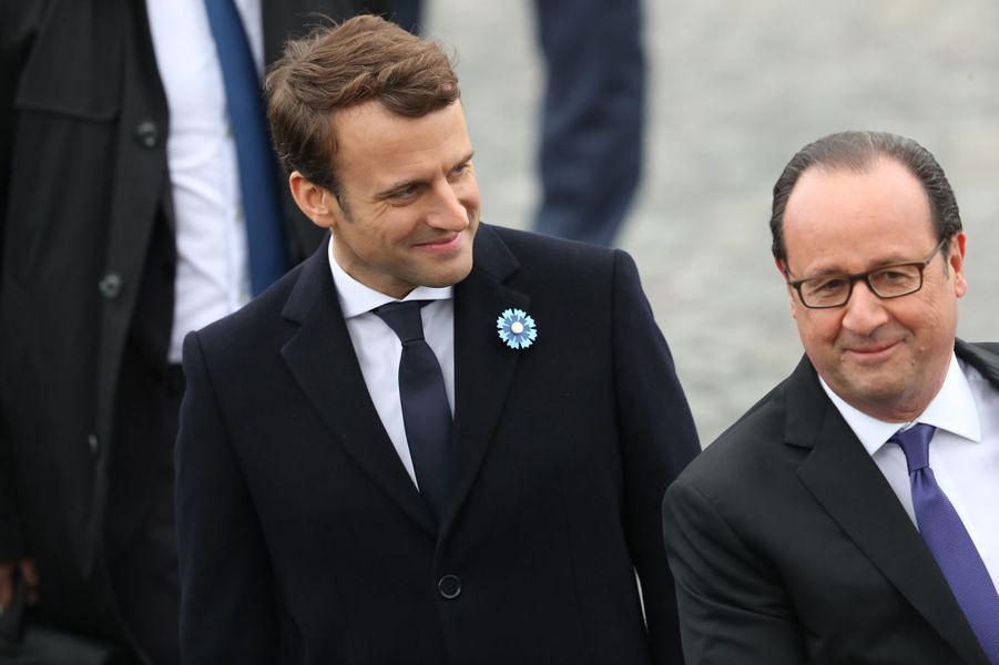 La première journée d'Emmanuel Macron, président élu