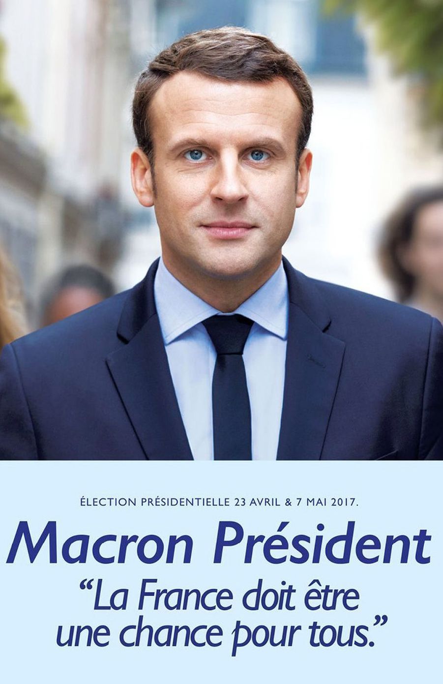 Les affiches officielles des onze candidats