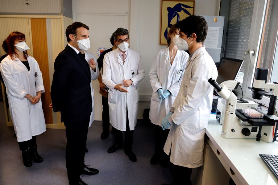 Plan cancer : Emmanuel Macron en visite à l’Institut Gustave Roussy