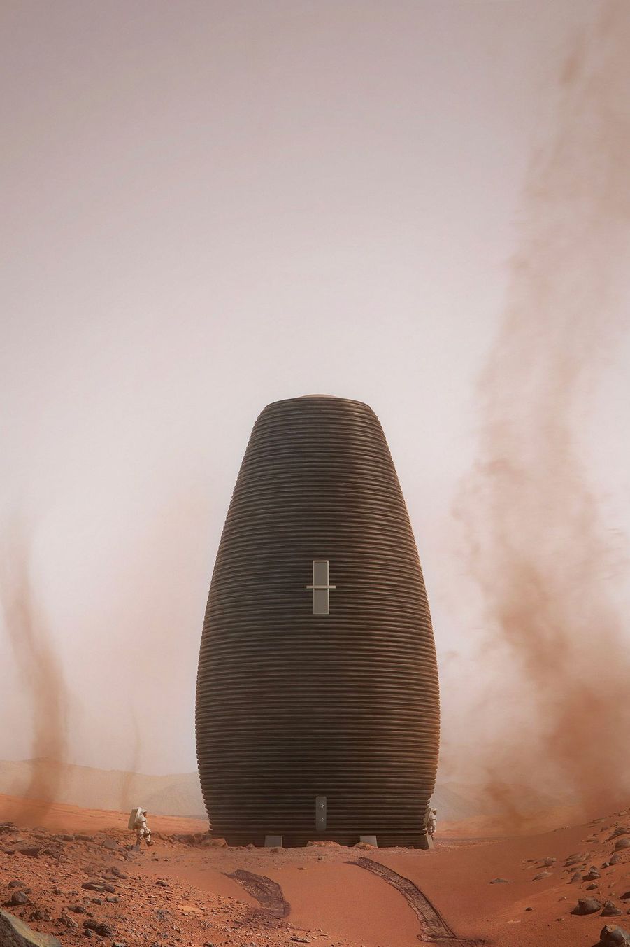 Sur Mars, nous vivrons dans ces maisons