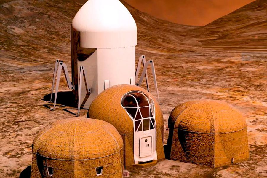 Sur Mars, nous vivrons dans ces maisons