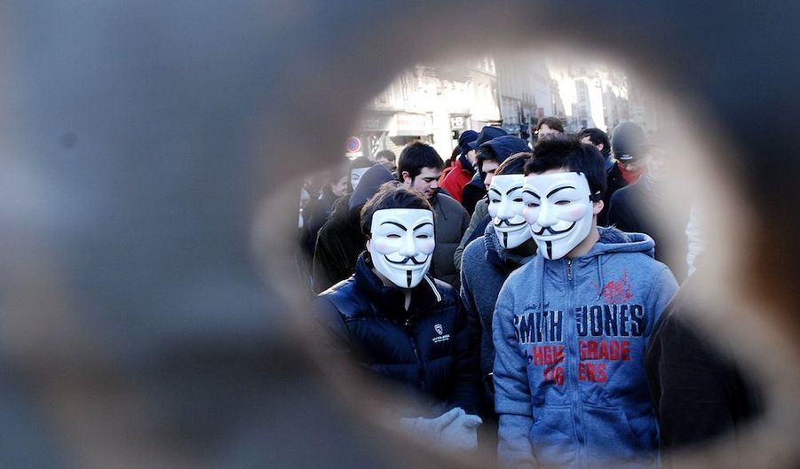 Anonymous à Paris