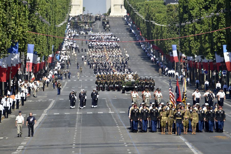 Le défilé du 14 Juillet en images