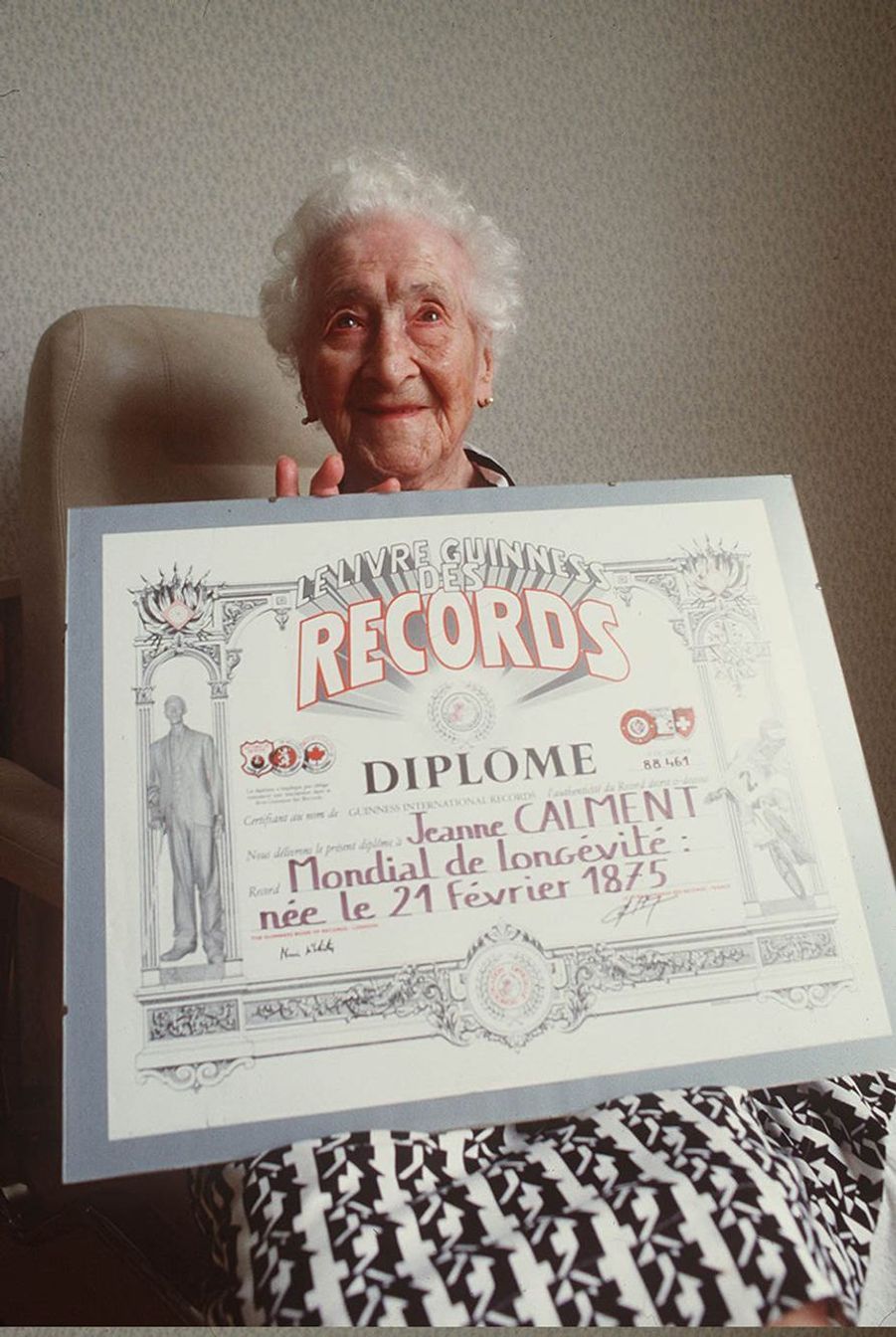 Jeanne Calment, son record de longévité confirmé : elle avait confié ...