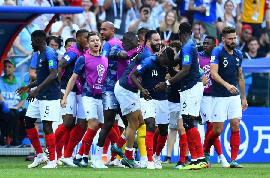 4-3, les Bleus sont qualifiés ! France - Argentine en photos