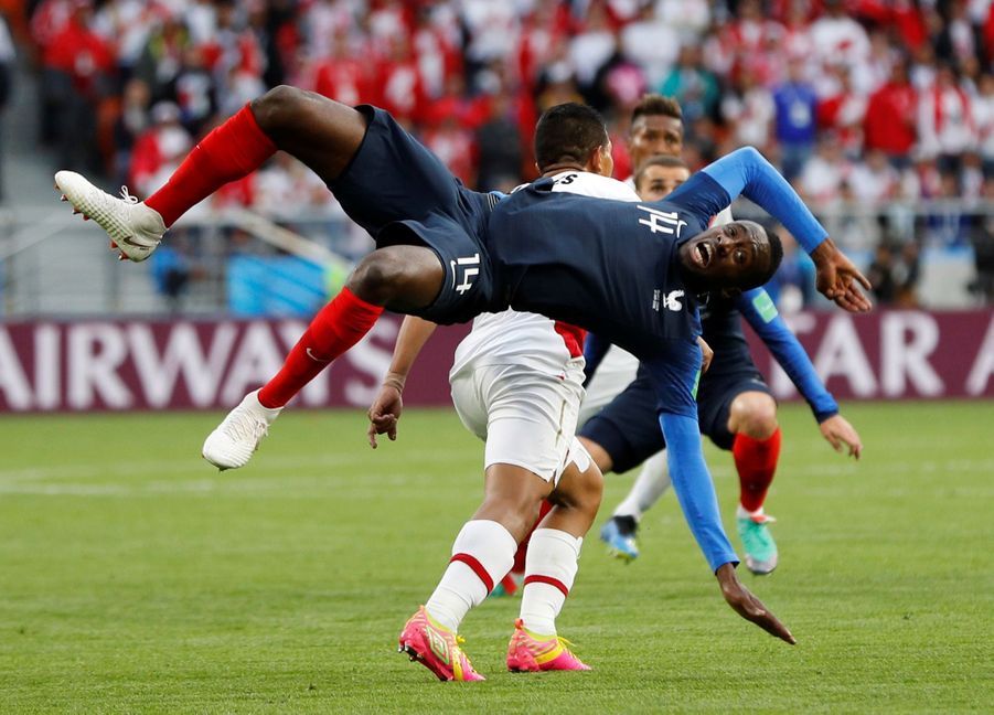 Les Bleus qualifiés : France-Pérou en photos