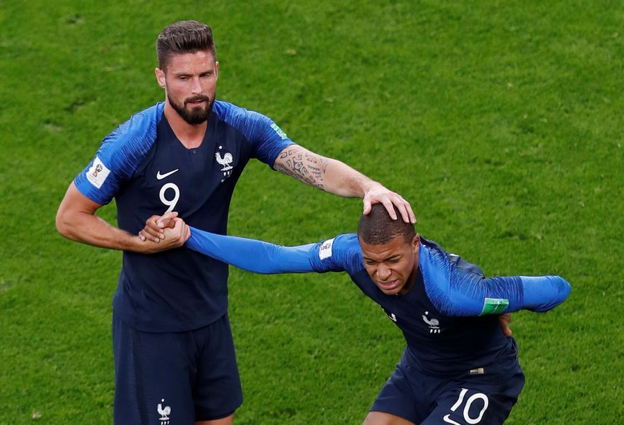 Les Bleus qualifiés : France-Pérou en photos