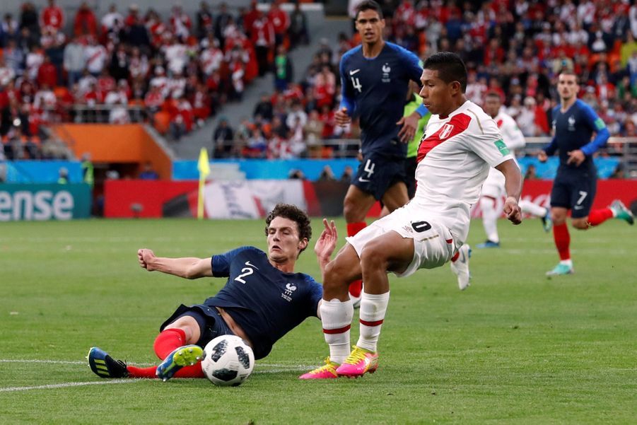 Les Bleus qualifiés : France-Pérou en photos
