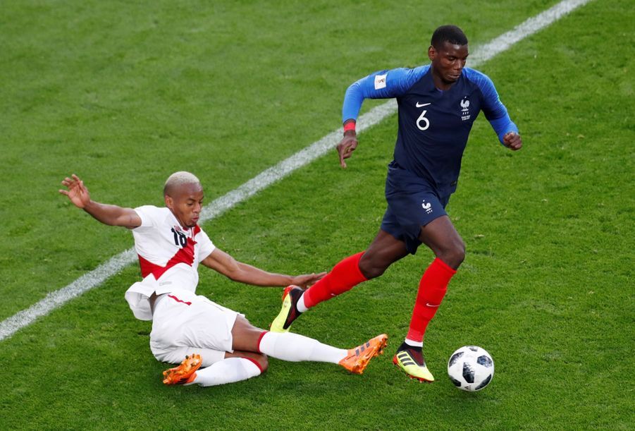Les Bleus qualifiés : France-Pérou en photos