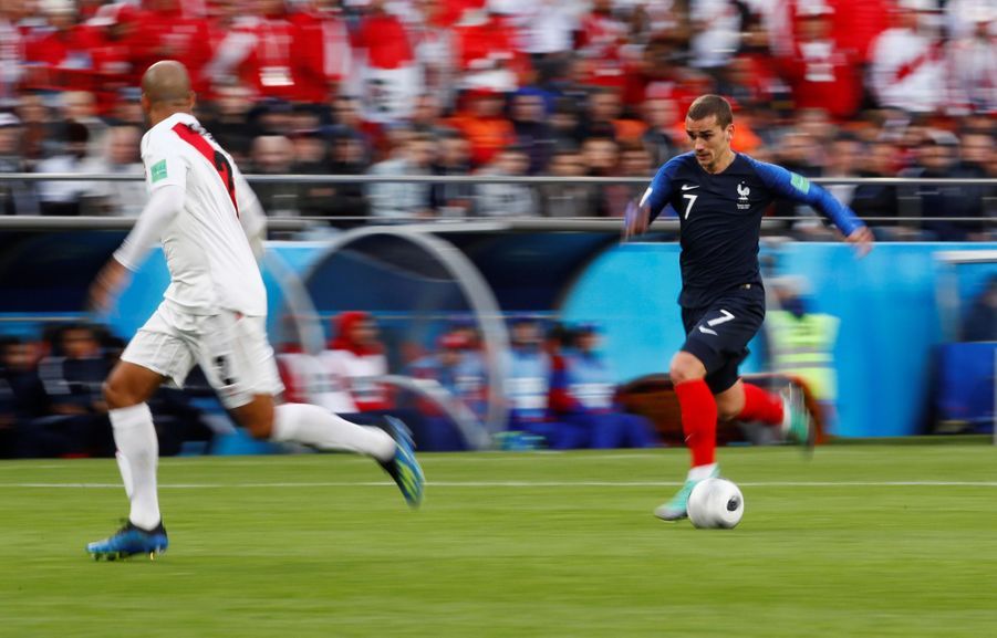 Les Bleus qualifiés : France-Pérou en photos