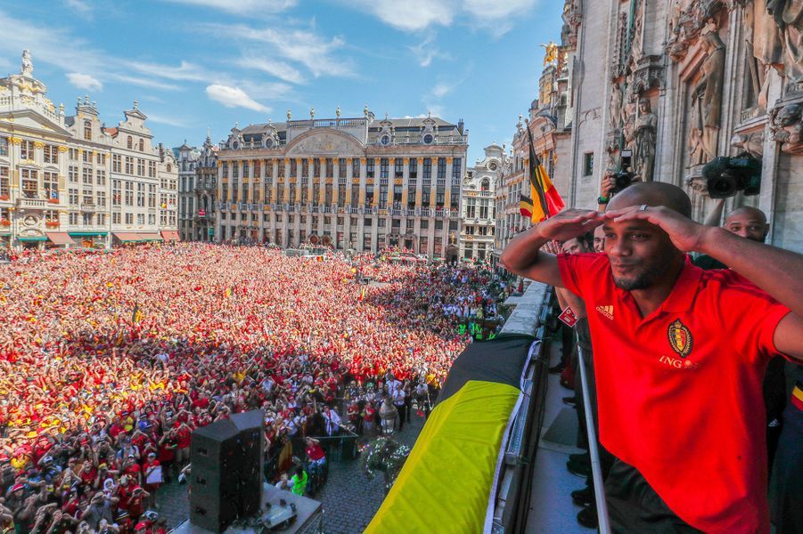 Coupe du monde - Les Diables rouges accueillis en héros à Bruxelles