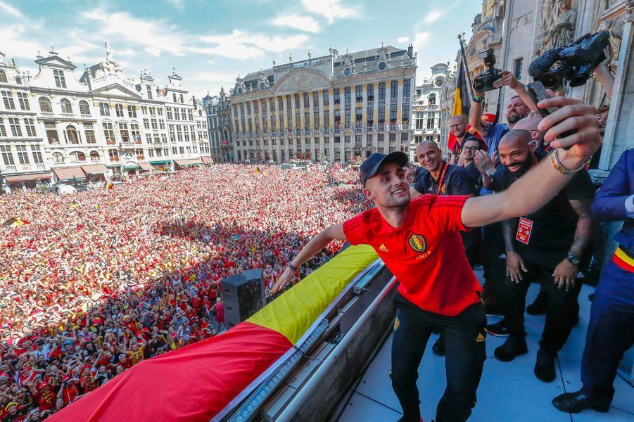 Coupe du monde - Les Diables rouges accueillis en héros à Bruxelles