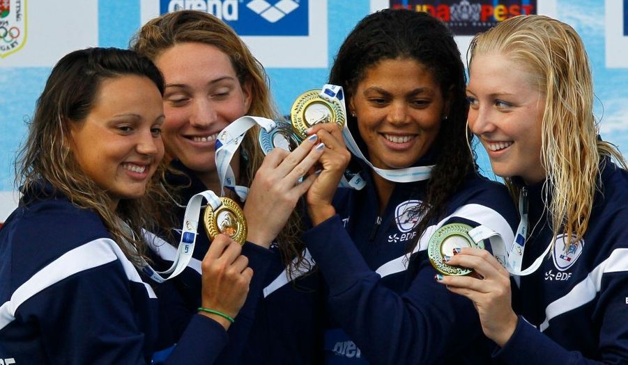 Les héros de la natation française
