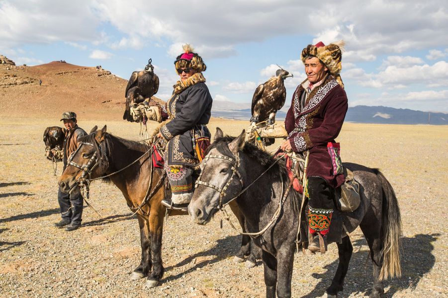 Le peuple des aigles, chasseurs traditionnels de Mongolie