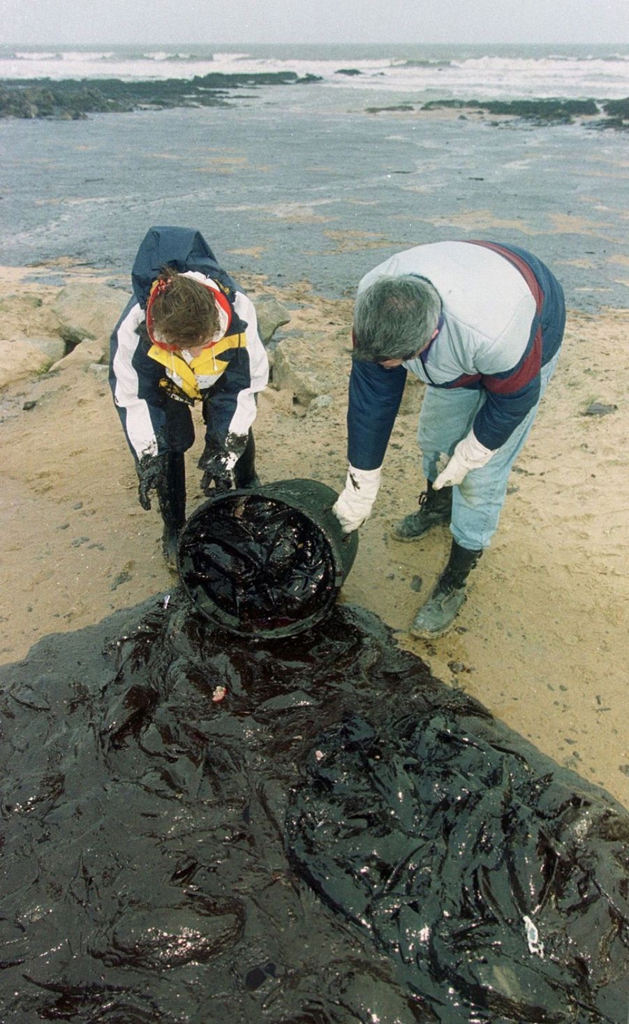Photos : Il y a 20 ans, la marée noire de l'Erika