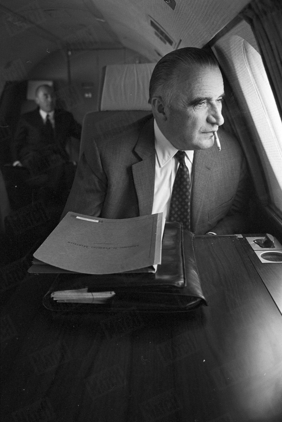 Georges Pompidou, vu par les photographes de Match