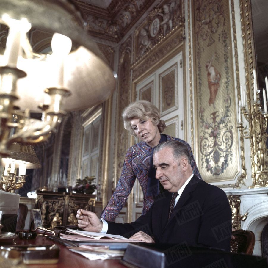 Georges Pompidou, vu par les photographes de Match