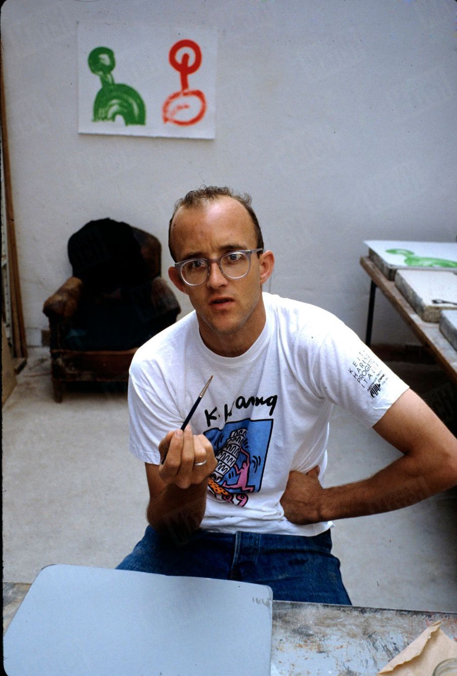 Keith Haring en 1989 : “Faire quelque chose de simple est souvent ...