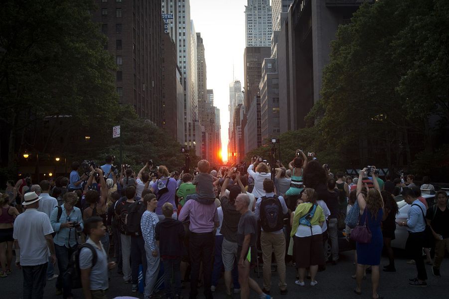 Le solstice de Manhattan