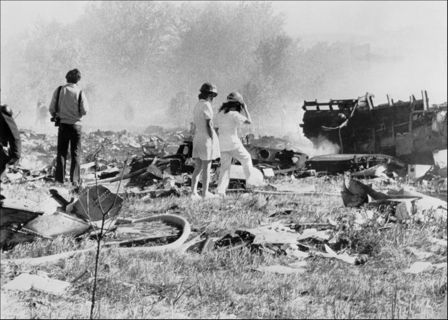 L'effroyable photo du crash du vol 191 en 1979