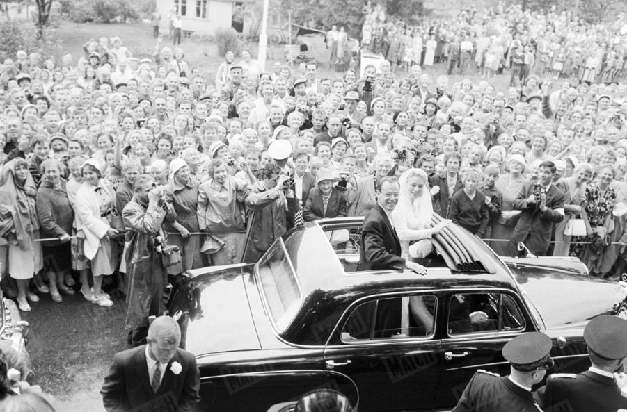 En 1959, le mariage d'une Cendrillon et d'un Rockefeller