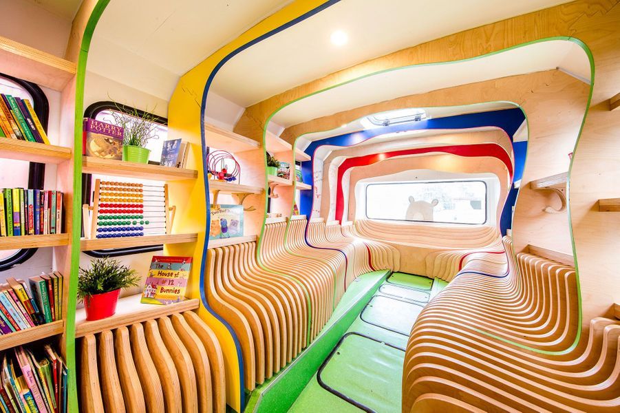 "Russ the bus", le bus scolaire qui donne envie de lire