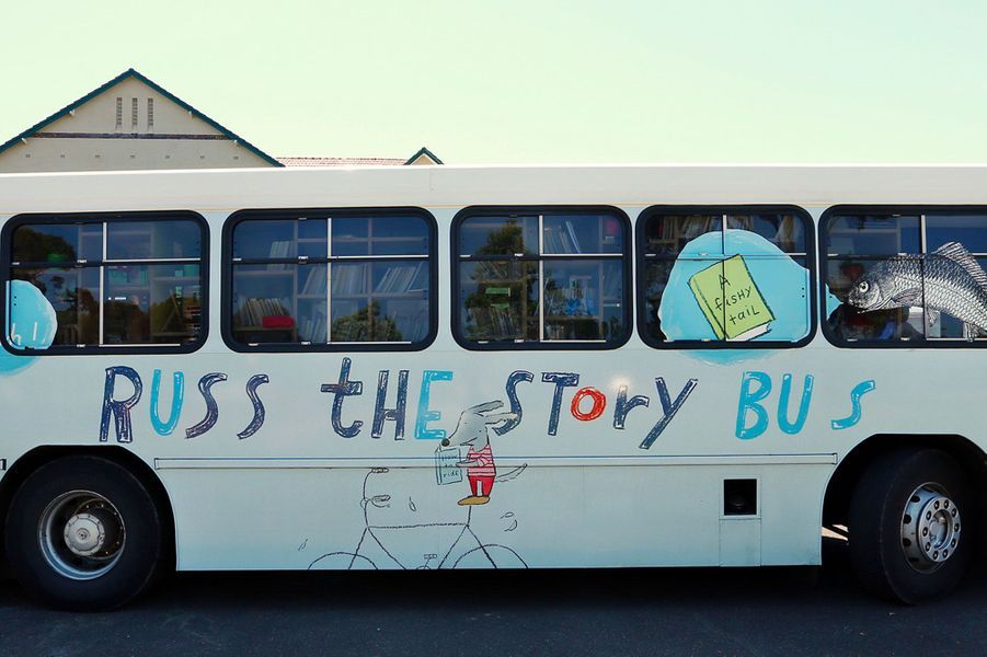 "Russ the bus", le bus scolaire qui donne envie de lire
