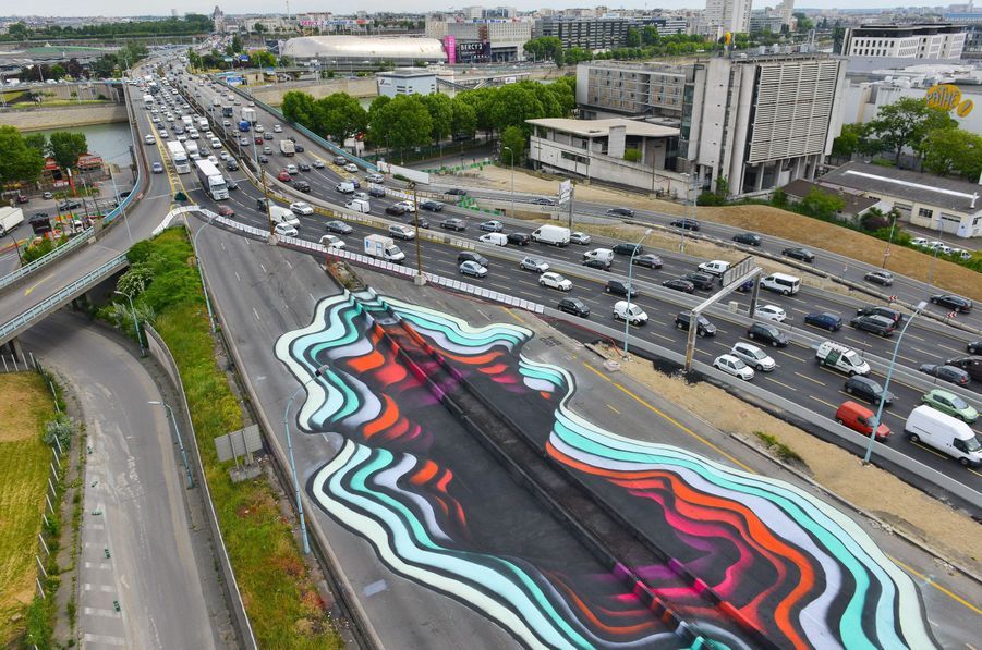 Hors les murs - Street art sur le périphérique parisien
