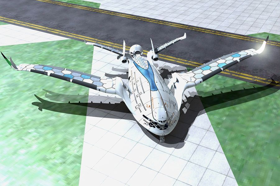 Le Progress Eagle - Un avion solaire à trois étages