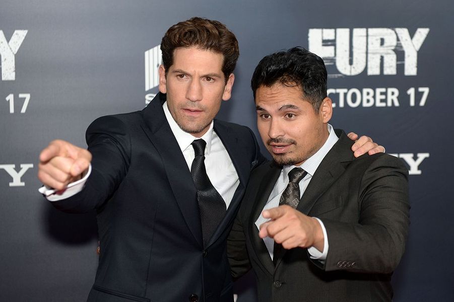 Avant-première - Colin Powell et Brad Pitt réunis pour "Fury"