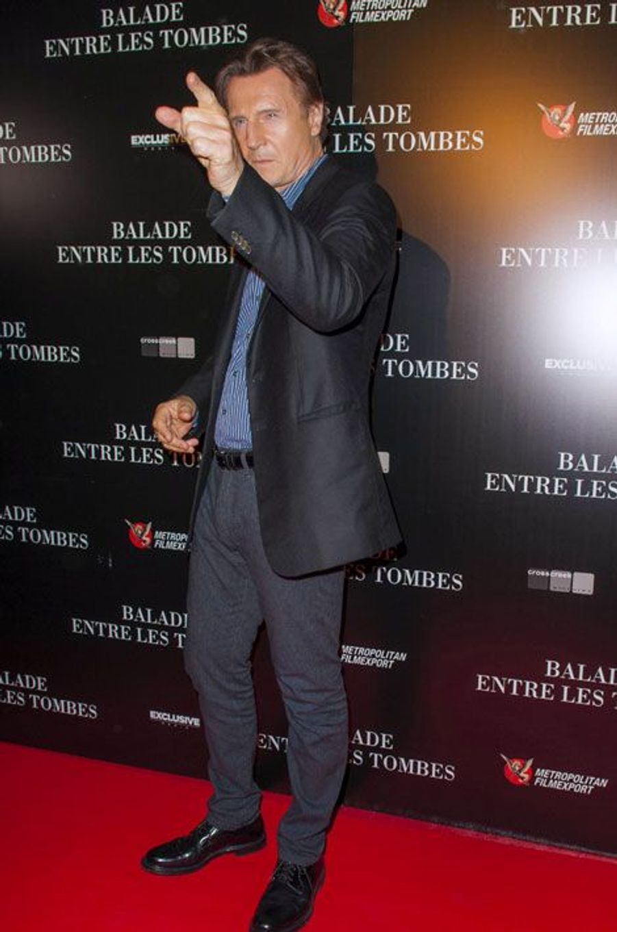 Liam Neeson, balade à Paris