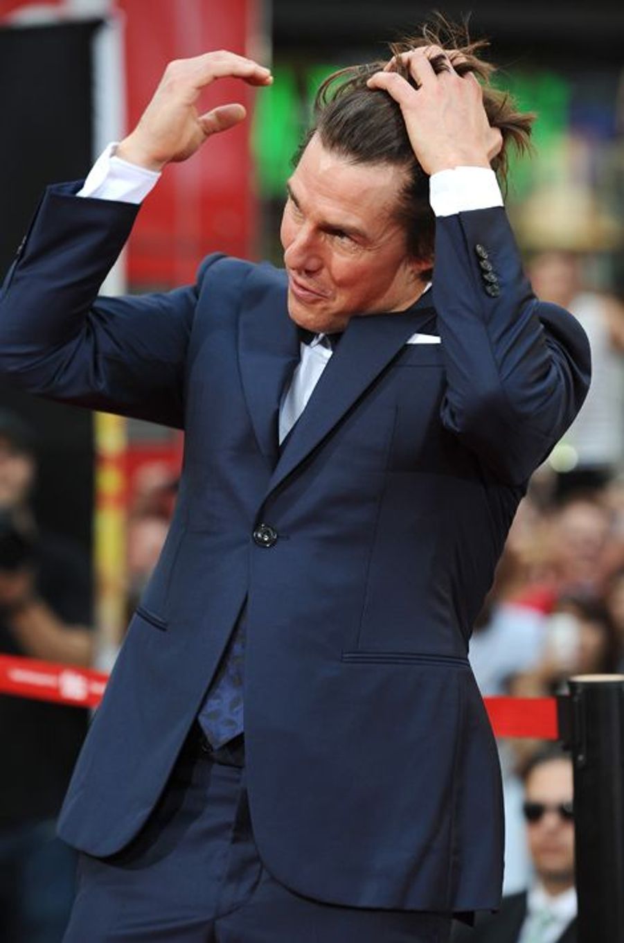 Le cast de "Mission Impossible" à New York - Tom Cruise rejoint Alec ...