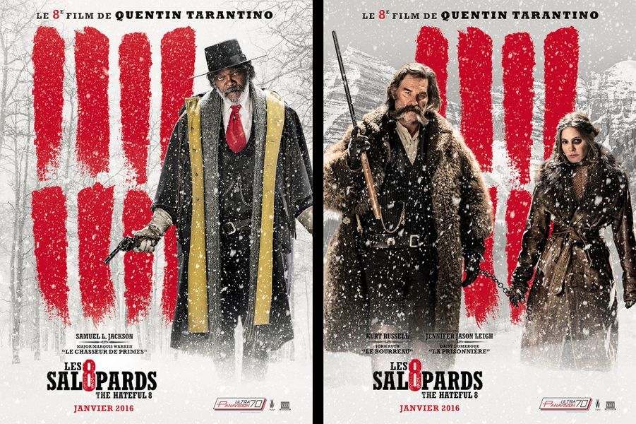 Voici "les huit salopards" de Quentin Tarantino