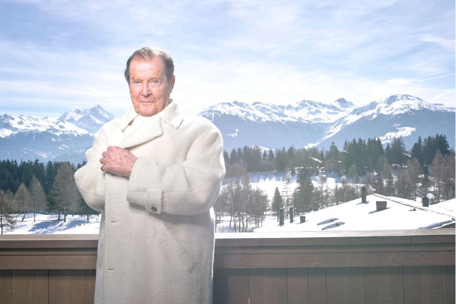 Roger Moore dans les archives de Match