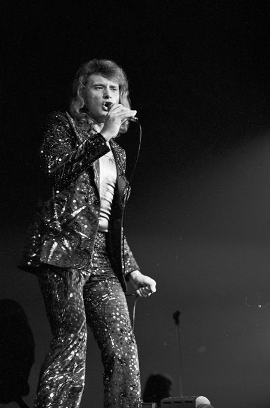 Johnny Hallyday, ses plus belles photos sur scène