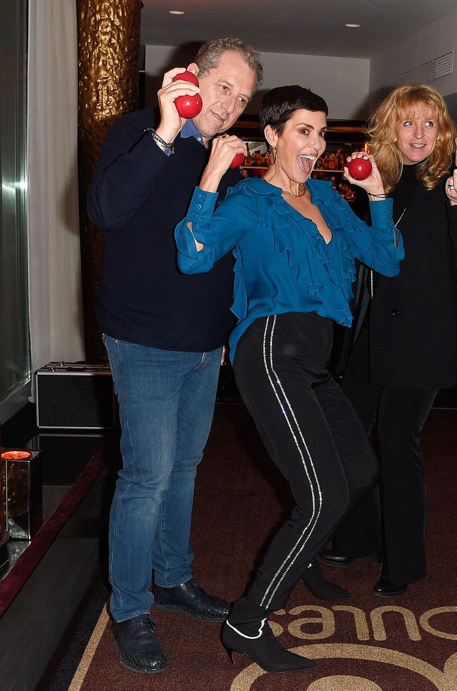 Cristina Cordula et son mari Frédéric: une soirée en amoureux à Paris