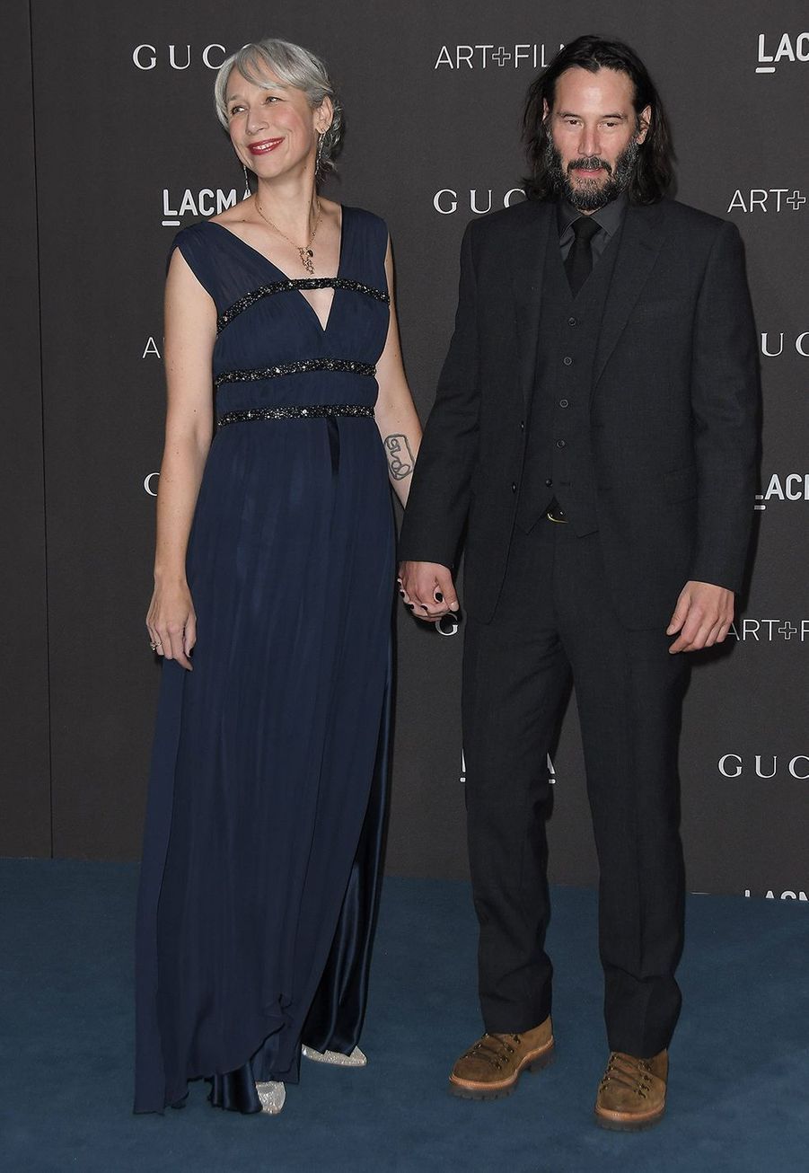 Keanu Reeves, amoureux de l'artiste Alexandra Grant